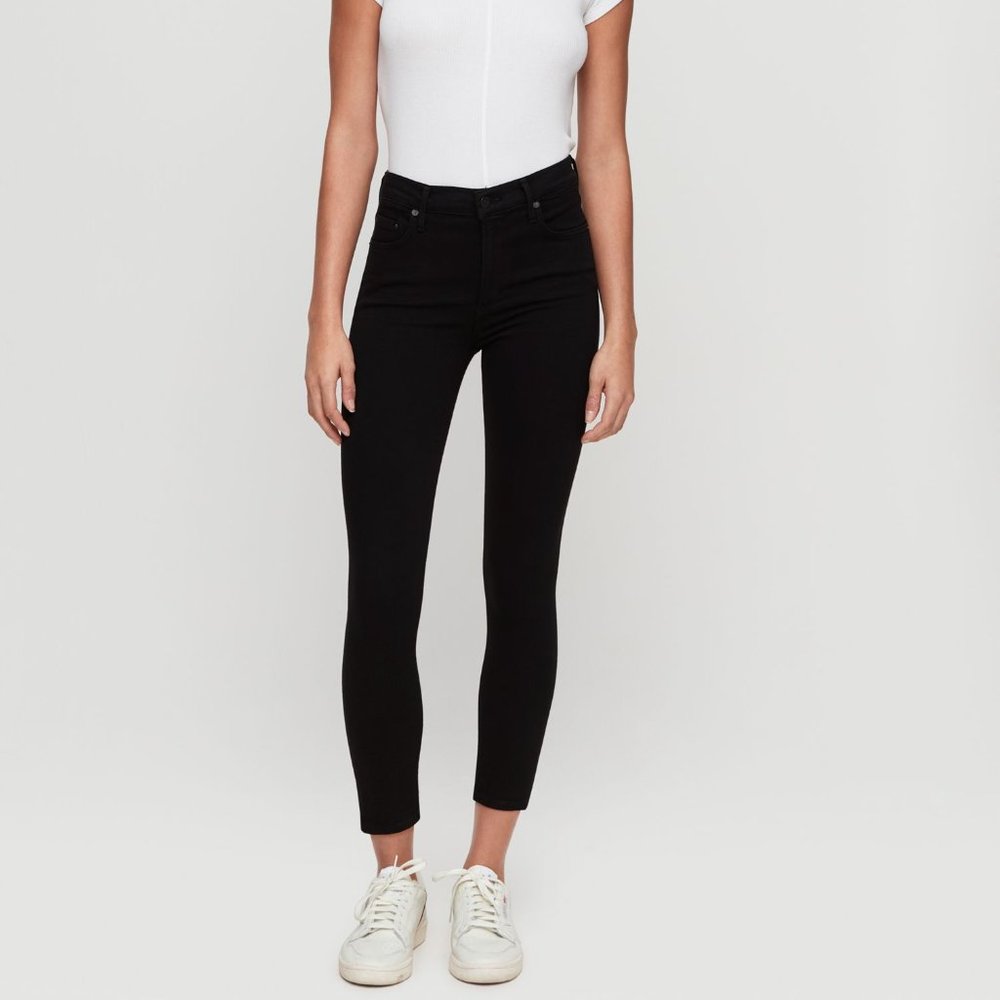 Citizens For Humanity Rocket High Rise Skinny In Blac… - Gem